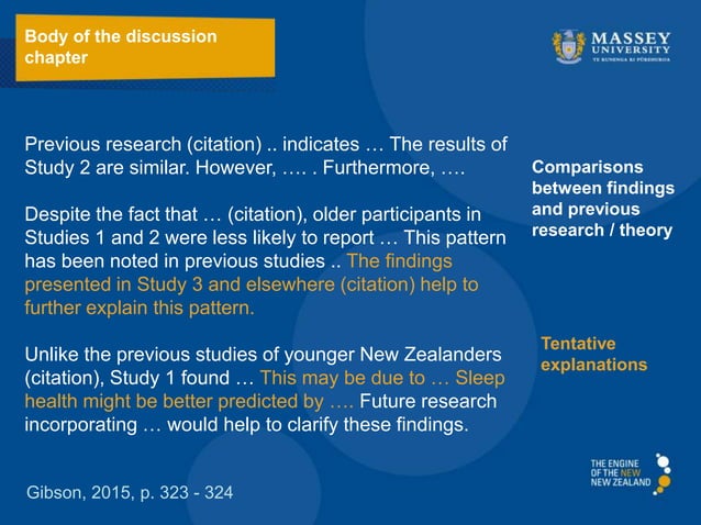Writing results and discussion chapters for quantitative research | PPTX