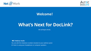 DocLink’s New Version Release & Future Road Map | PPT