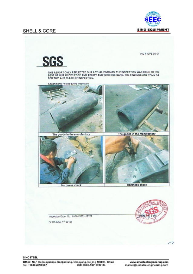 Roll shell, roll core, Aluminum casting & rolling machine | PDF ...