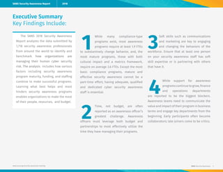 2018 sans security awareness report | PDF