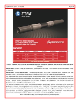 SPE Permian Basin September 2018 Pipeline Newsletter | PDF