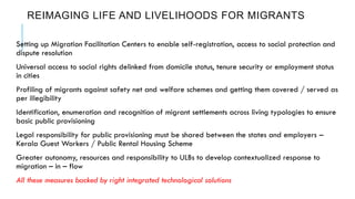Urban Poverty, Migrants, Livelihood Issues in India | PPT