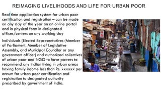 Urban Poverty, Migrants, Livelihood Issues in India | PDF