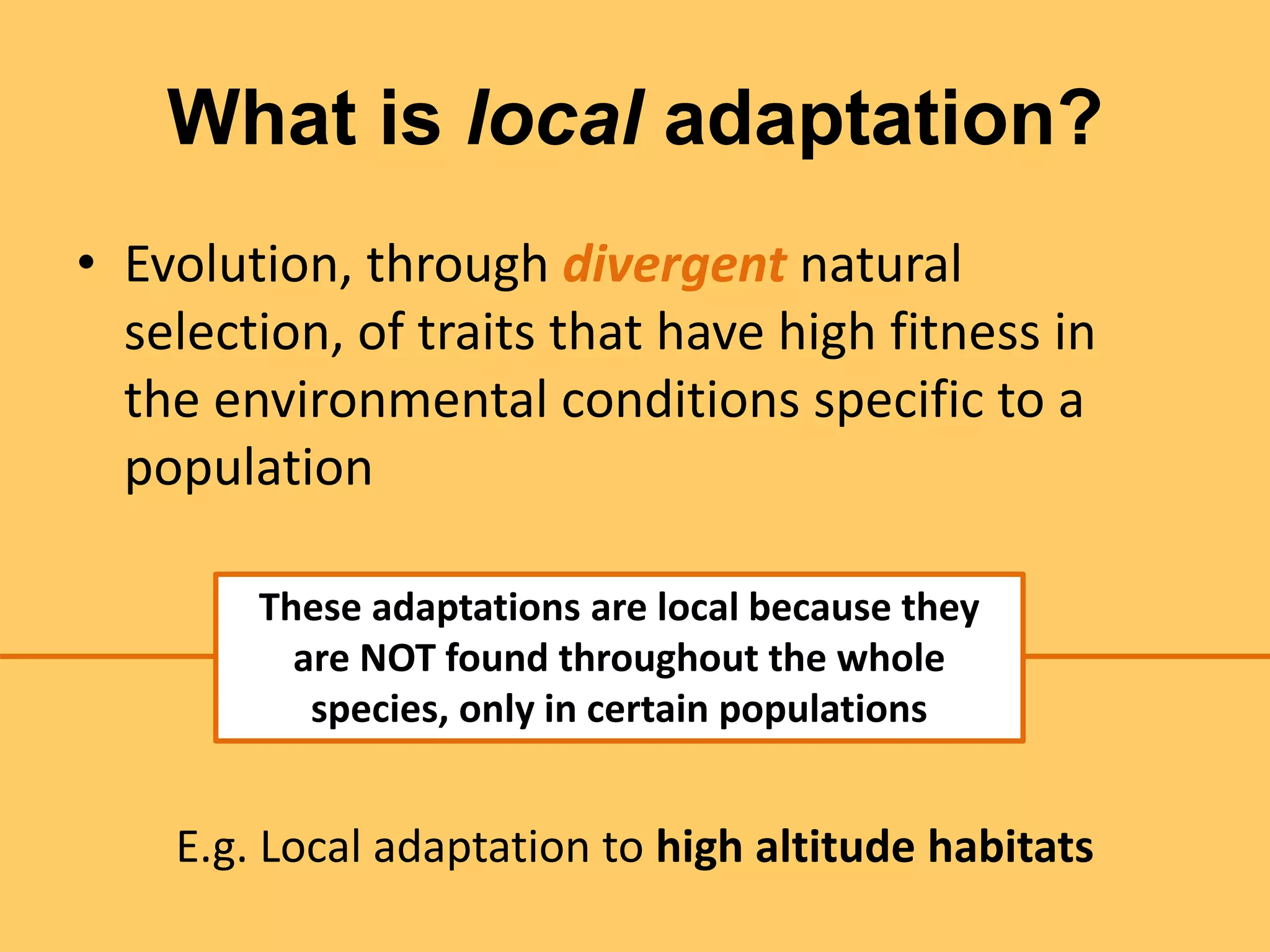 Genome adaptations to high altitude in the Eastern honeybee | PPTX ...