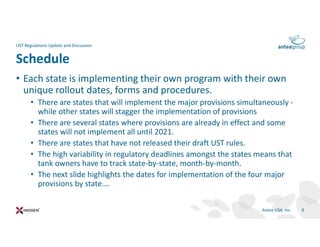 2018 UST Regulations Update: What You Need to Know | PDF | Financial ...