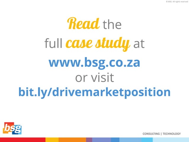 Taking a data-led approach to increasing profitability | PPT