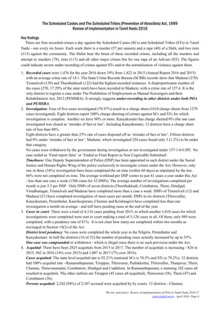 Review of implementation of the SCs and STs (Prevention of Atrocities ...