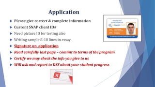 2018 SNAP ET info PowerPpoint | PPT