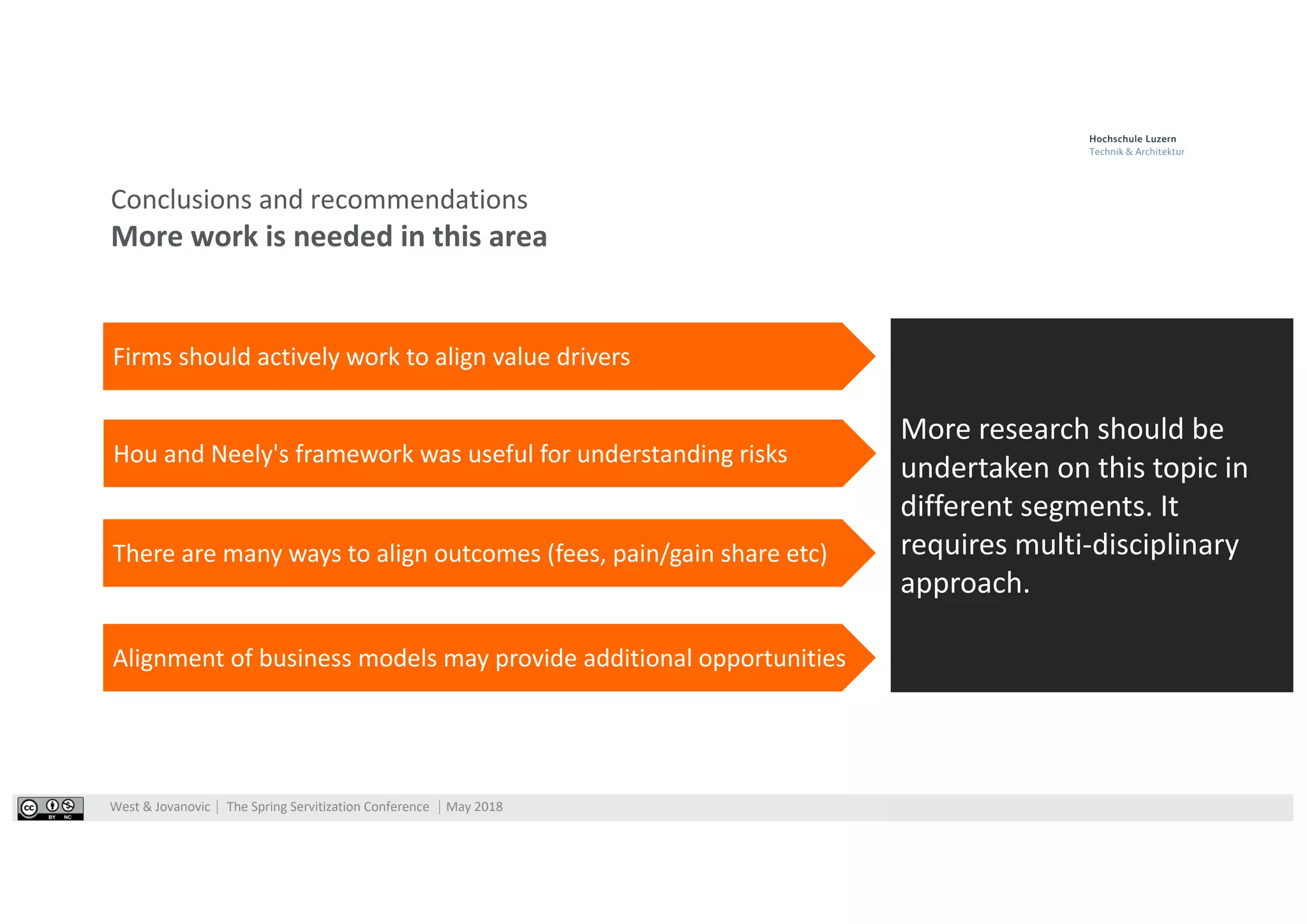 Alignment of value drivers in outcome based contracts | PPT