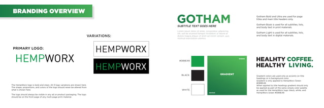 Hempworx 2018 style guide | PPT