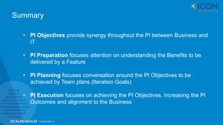 The Synergistic Nature of PI Objectives | PPT