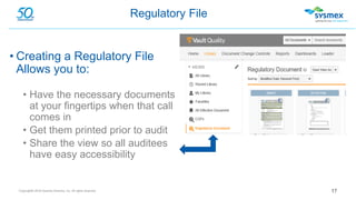 Efficient Document Control is Essential to Positive Audit Outcomes | PDF