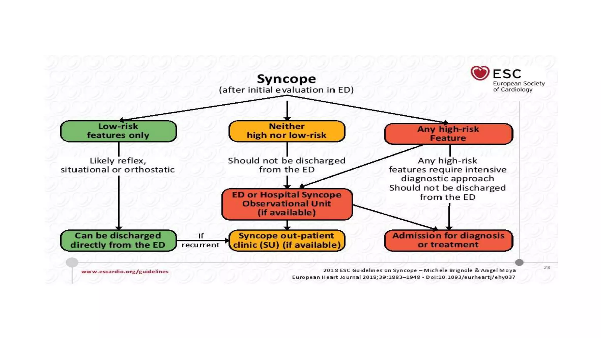 2018 Syncope Guidelines Official Slide-set for web.ppt | Artificial Intelligence | Technology ...