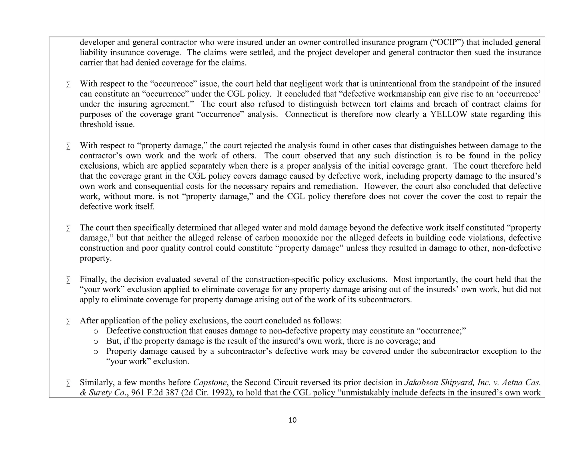 Barnes & Thornburg Construction Law: Insurance Coverage for ...