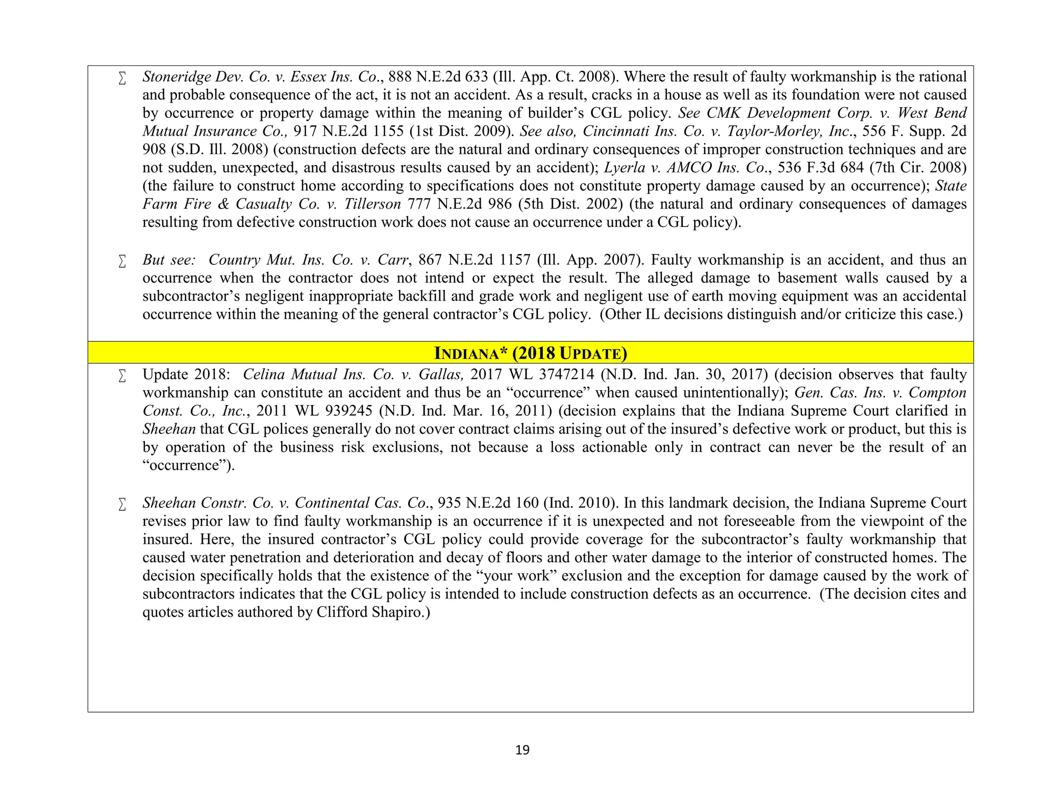 Barnes & Thornburg Construction Law: Insurance Coverage for ...