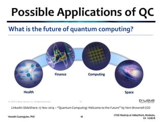 Quantum Computing - History and Prospects (pdf) | PDF