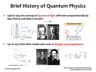 Quantum Computing - History and Prospects (ppt slides) | PPT