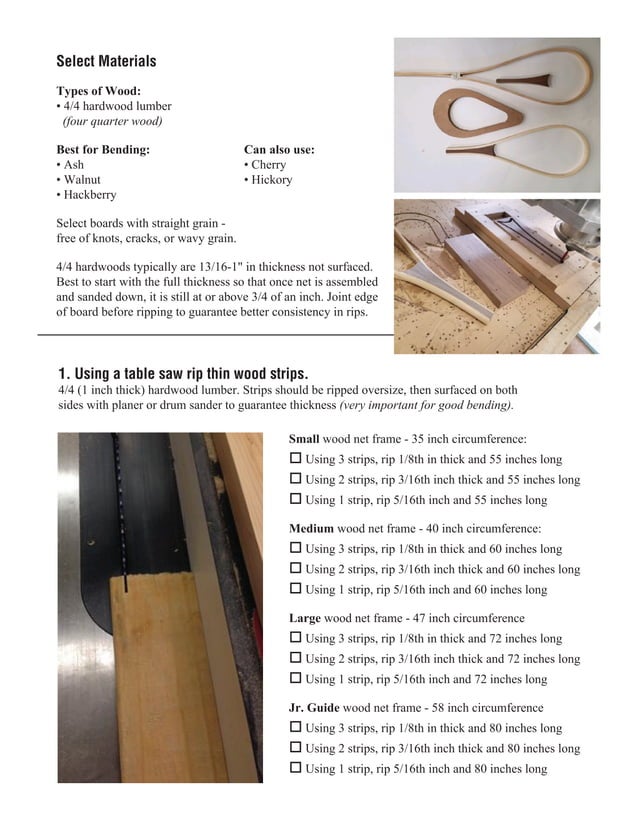 2018 woodworking guide, making wood fishing net | PDF | Woodworking ...