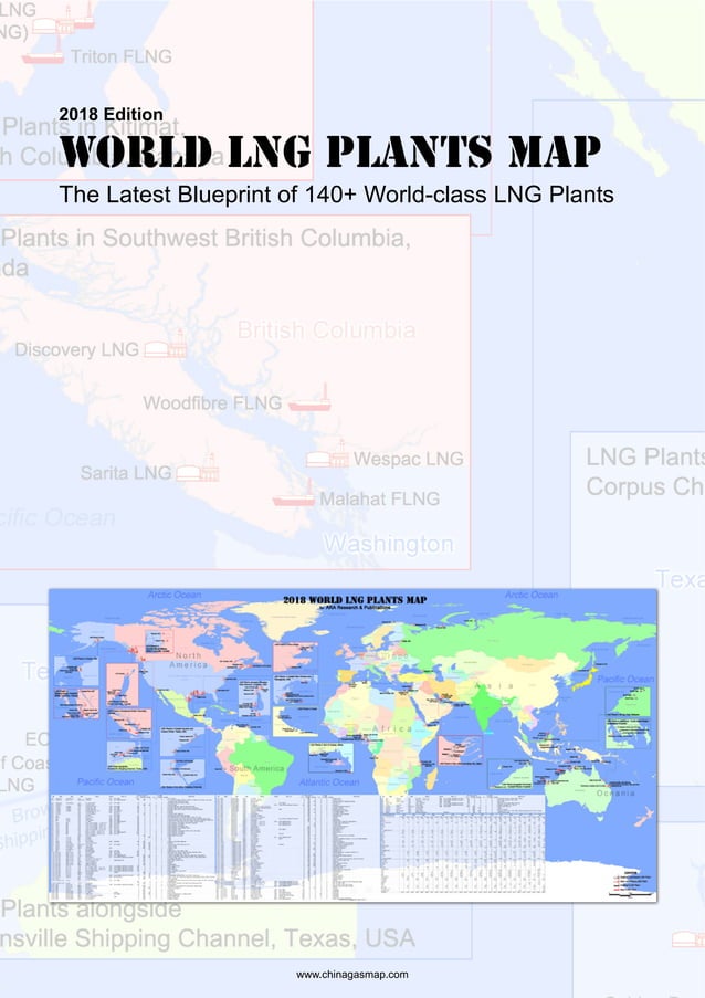 2018 World LNG Plants Map | PDF