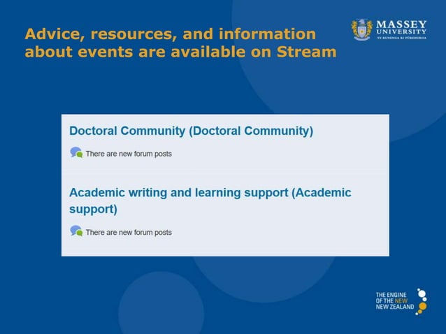 Massey University Doctoral Skills Workshop 1: Writing the report for ...