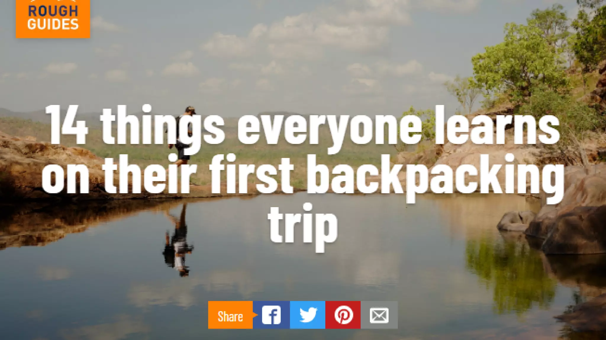 14 things everyone learns on their first backpacking trip | PDF