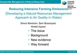 Developing a 'Natural Resources Management' Approach to Air Quality in ...