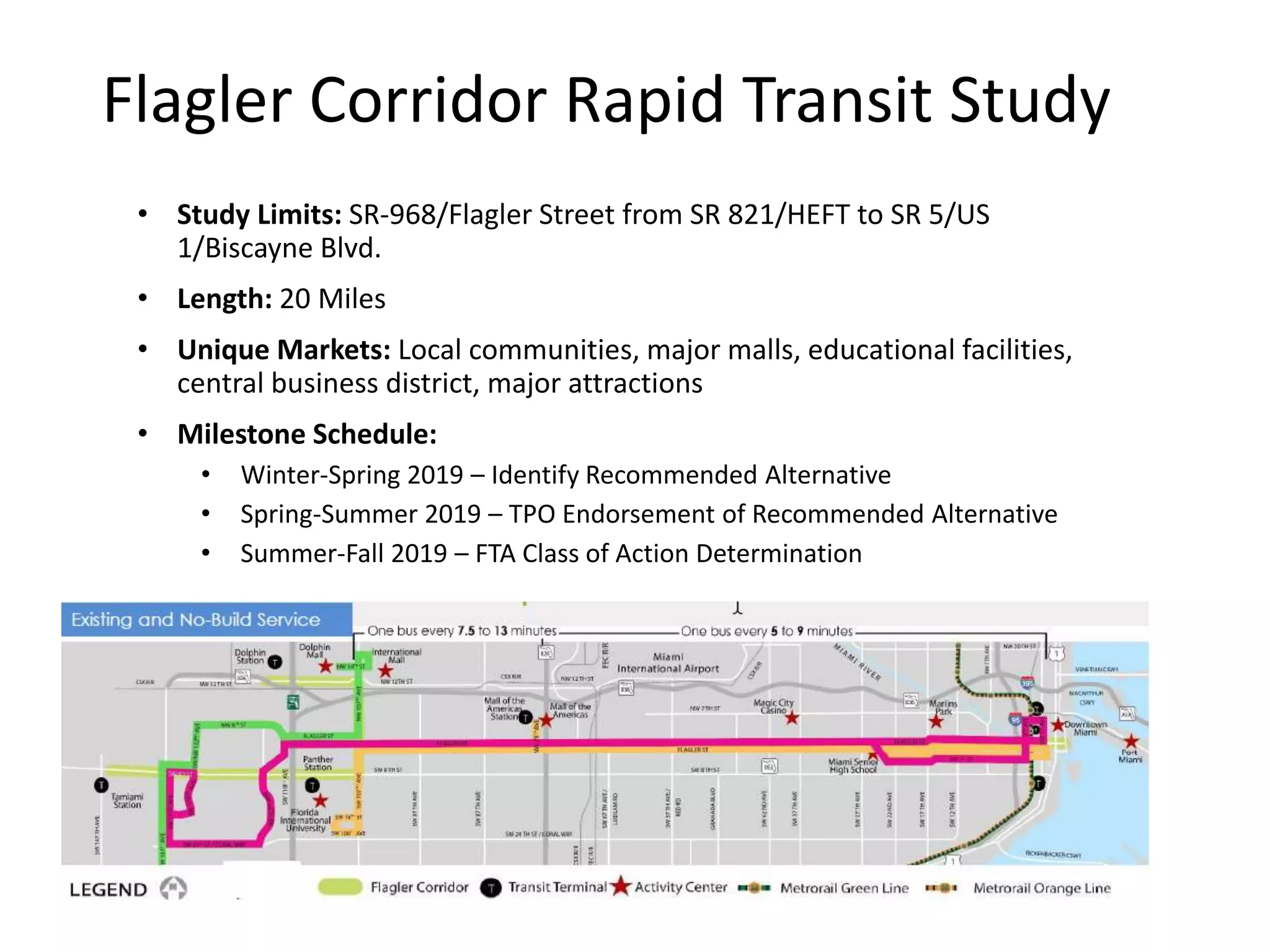 FDOT Led SMART Plan Corridors Snapshot | PPT