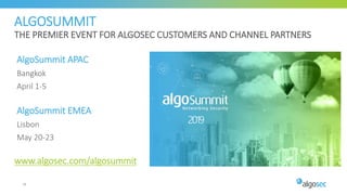 2019 01-30 Firewalls Ablaze? Put Out Network Security Audit & Compliance Fires | PPTX