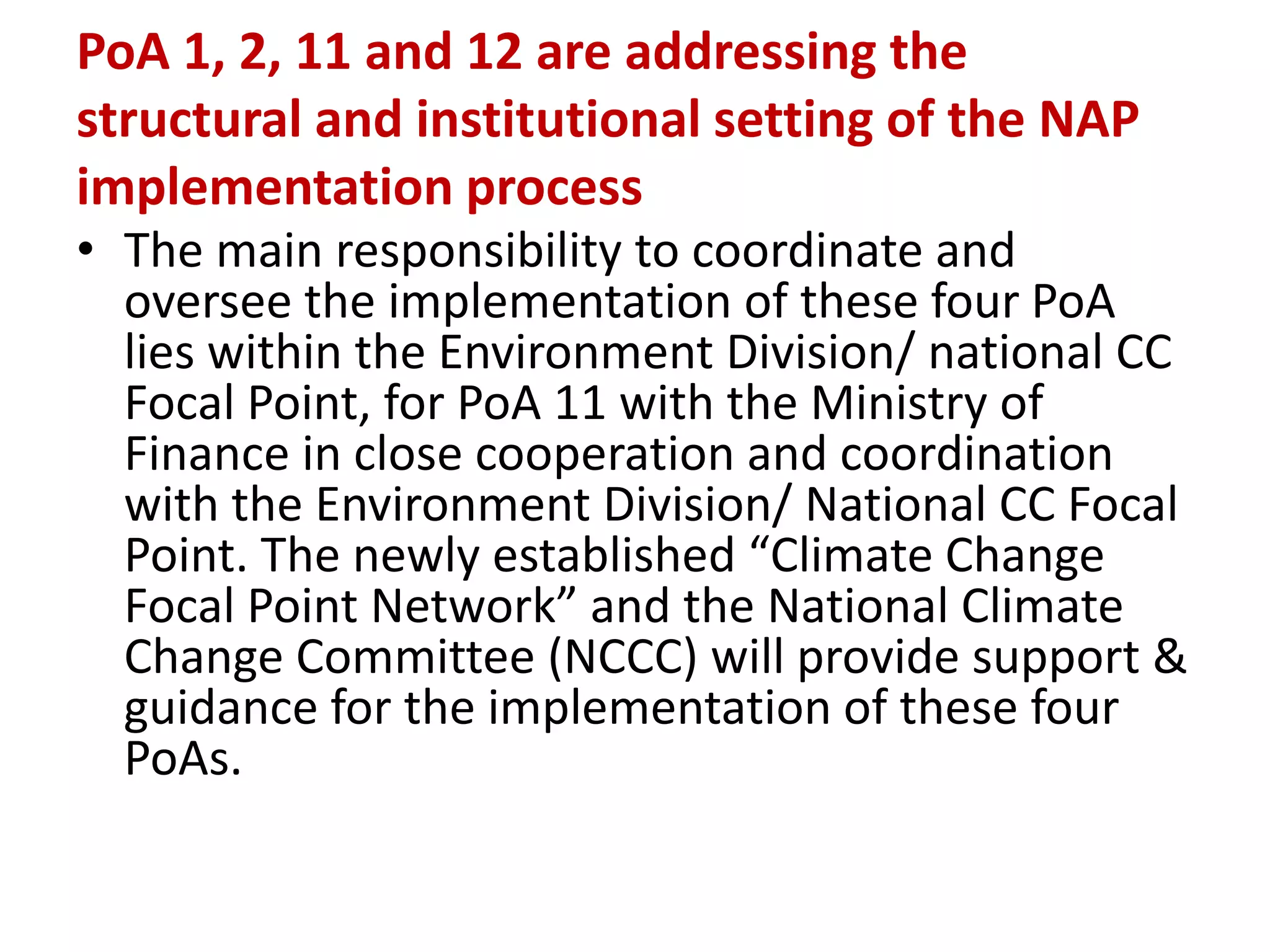 Grenada’s NAP process: lessons learned from the ICCAS Project | PPTX