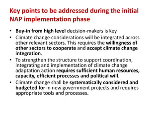 Grenada’s NAP process: lessons learned from the ICCAS Project | PPTX