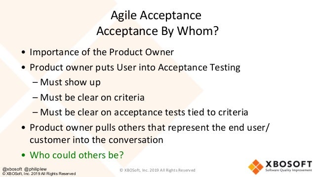 Agile User Acceptance Testing - Incorporating UAT into Agile Agile User Acceptance Testing - Incorporating UAT into Agile
