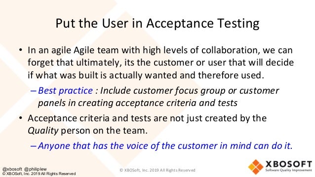 Agile User Acceptance Testing - Incorporating UAT into Agile Agile User Acceptance Testing - Incorporating UAT into Agile