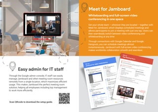 Google Jamboard : The Whiteboard reimagined for the cloud | PDF