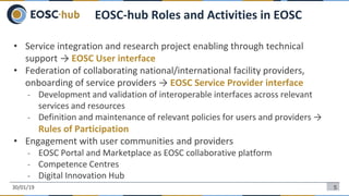 EOSC-hub: A Collaborative Framework for the EOSC Implementation | PPT