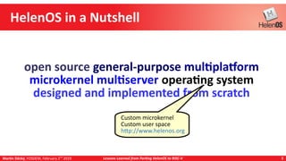 Lessons Learned from Porting HelenOS to RISC-V | PPT