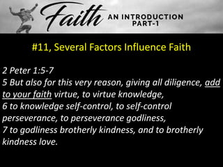 Part-1 : Faith : An Introduction | PPTX