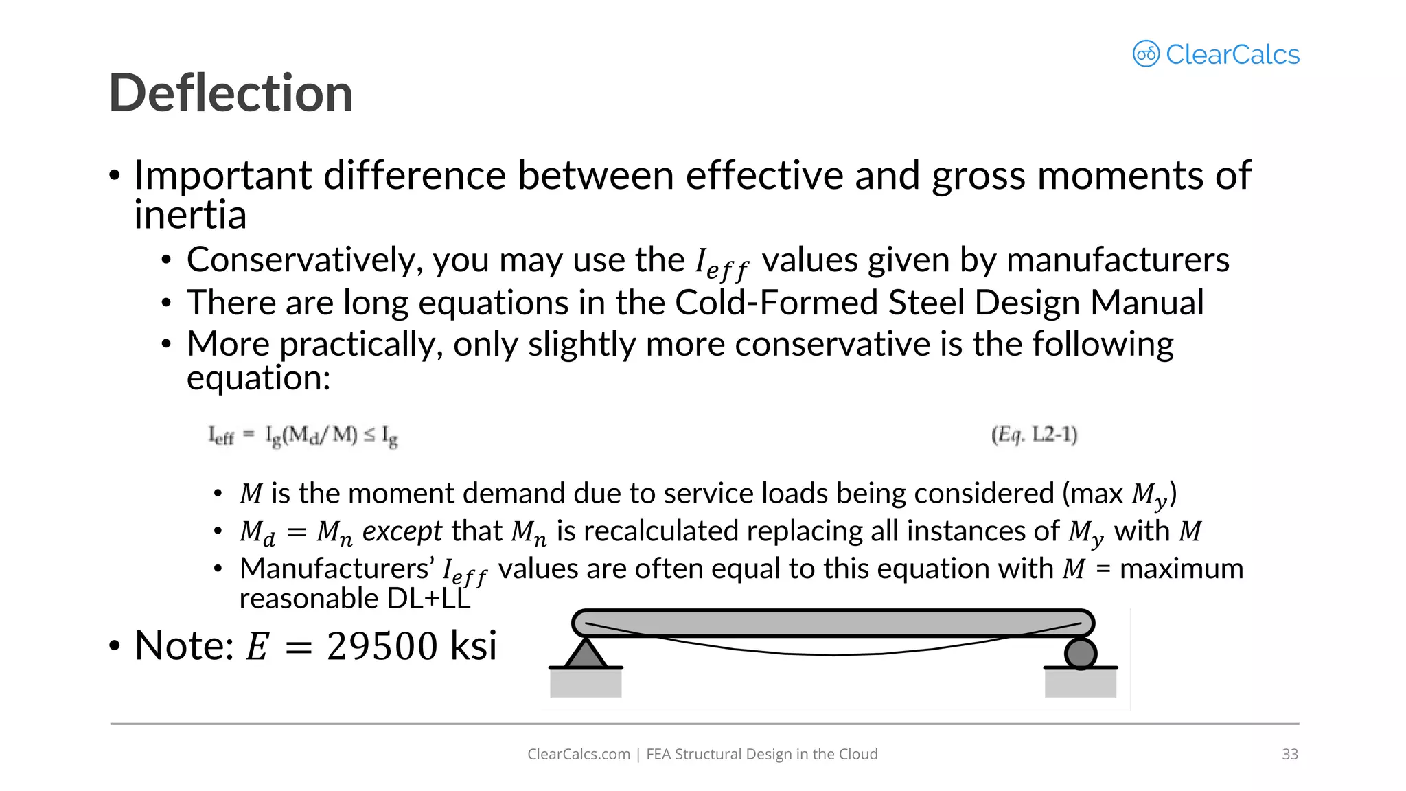 Designing a Cold-Formed Steel Beam Using AISI S100-16 | PDF