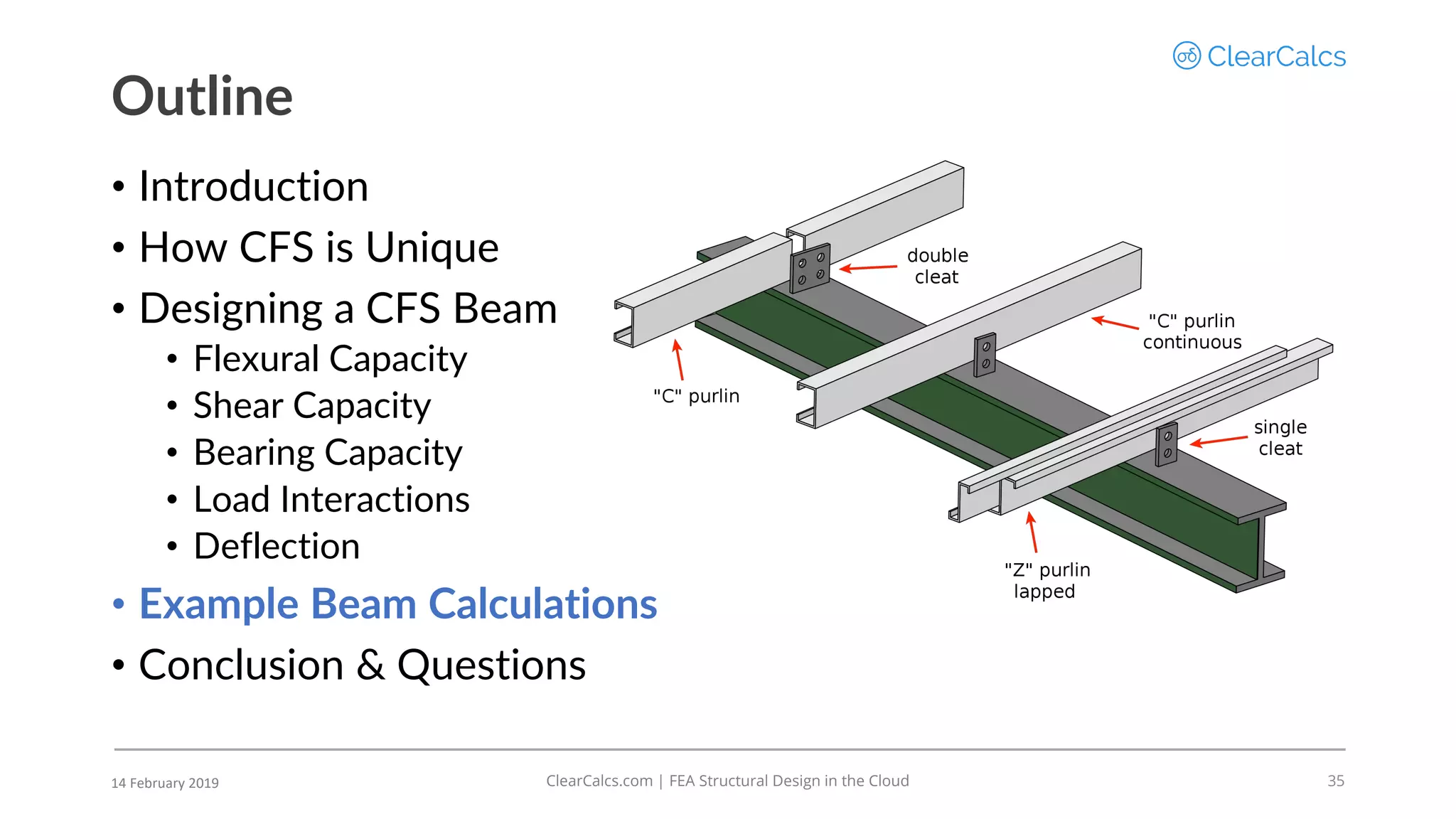 Designing a Cold-Formed Steel Beam Using AISI S100-16 | PDF