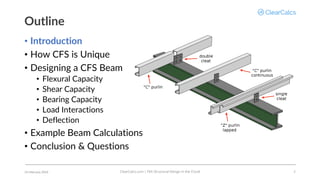 Designing a Cold-Formed Steel Beam Using AISI S100-16 | PDF