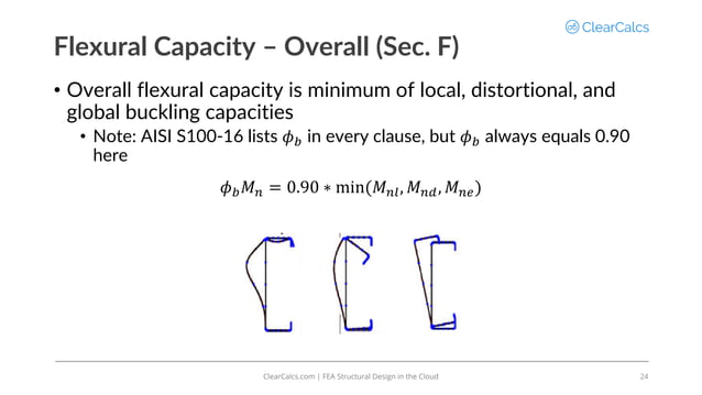 Designing a Cold-Formed Steel Beam Using AISI S100-16 | PDF | Physics ...