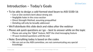 Designing a Cold-Formed Steel Beam Using AISI S100-16 | PDF