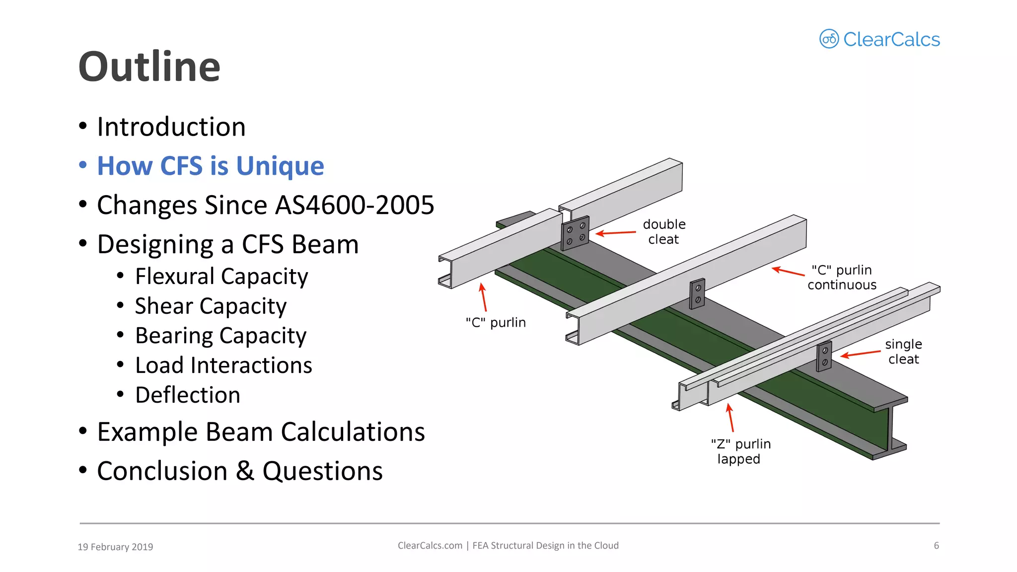 Designing a Cold-Formed Steel Beam Using AS4600:2018 and 2005 - Webinar ...