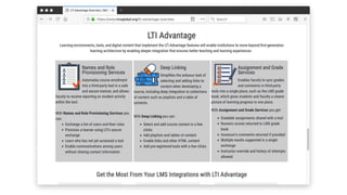 LTI Advantage: The Next Big Thing in LMS Integration | PPT