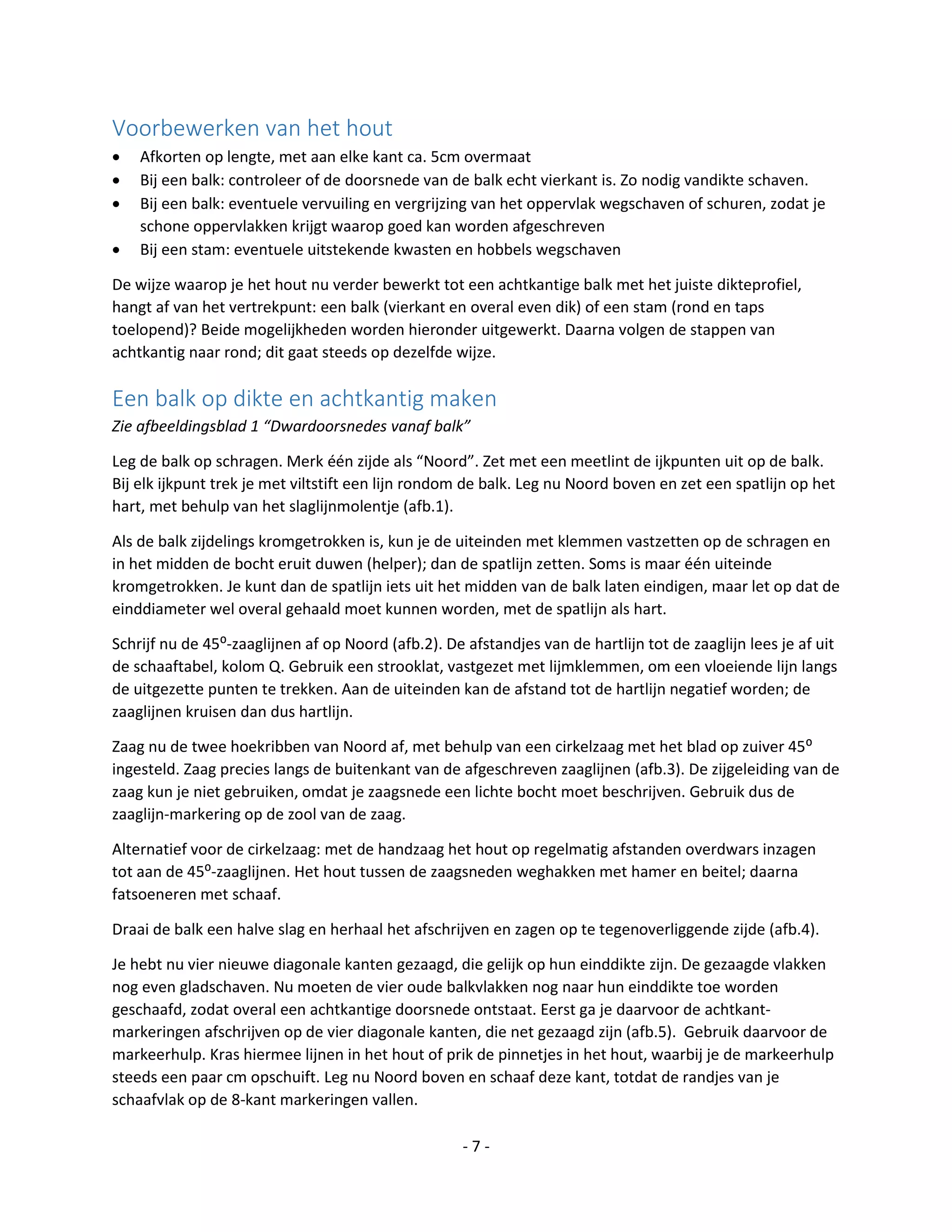 Rondhouten maken voor traditionele schepen | PDF