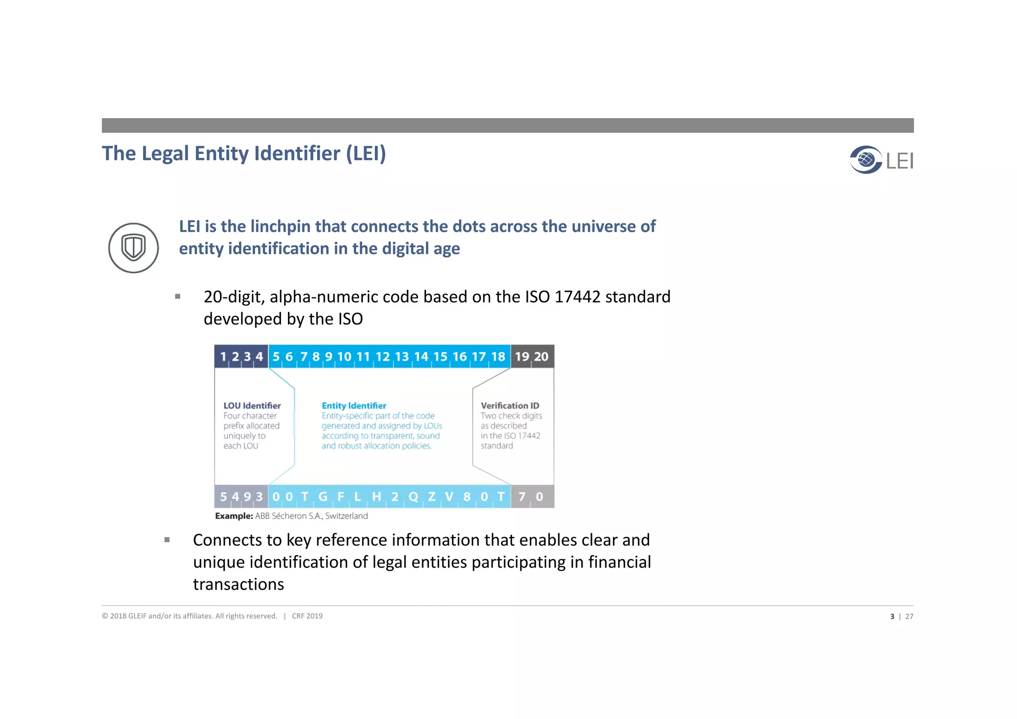 Legal Entity Identifier - Connect the dots with high quality LEI data ...