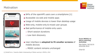 From MOOCs to Micro Learning | PPTX | Web Development | Internet