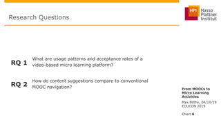 From MOOCs to Micro Learning | PPTX | Web Development | Internet