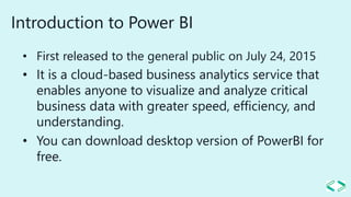 Building a Dashboard in an hour with Power Pivot and Power BI | PDF