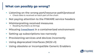 FIWARE Wednesday Webinars - How to Debug IoT Agents | PPT