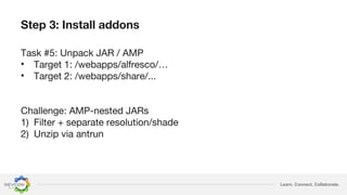 Alfresco Devcon 2019 - Lightning Talk - The Alfresco fat JAR experiment | ODP